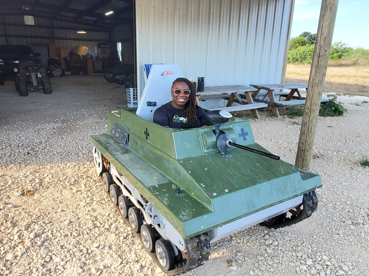Mini Tank Battlefield – Bucket List Brandy