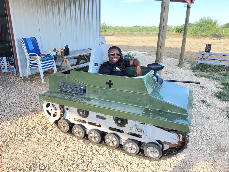 Mini Tank Battlefield – Bucket List Brandy